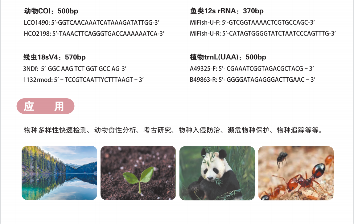 eDNA-metabarcoding测序 - 百奥维凡生物
